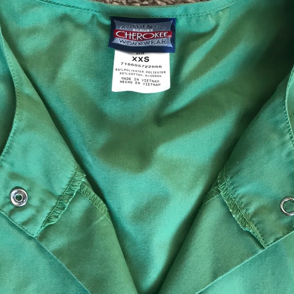 Cherokee | Jackets & Coats | Nwt Cherokee Originals Snap Front Scrub ...